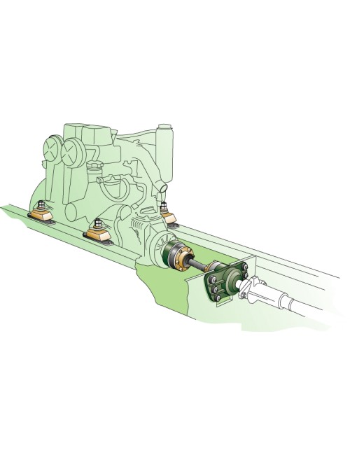 HDL 700 HT stop with plate