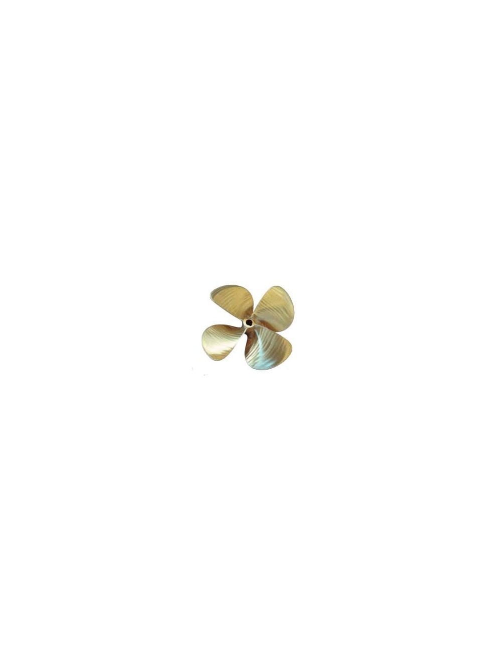 Fixed propeller 4 blades B Ø 405 mm - 16 "- (Pitch 13 to 15)